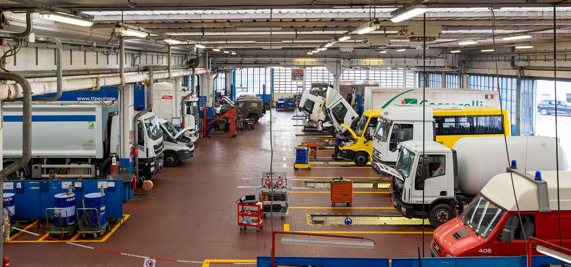 Officina meccanica - Riparazione e assistenza mezzi - Officine FVG
